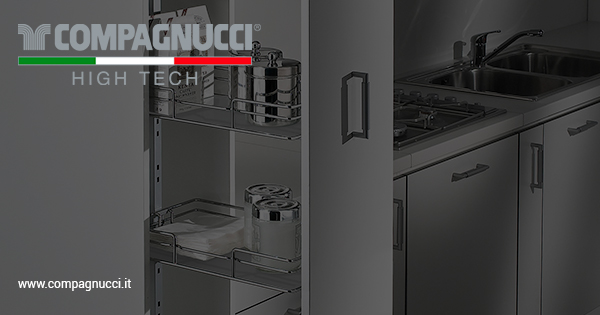 Pull-out pantry units - Compagnucci High Tech s.r.l.